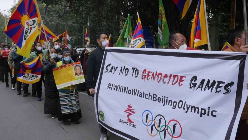 Tibetans protests as Winter Olympics Kicks off in Beijing – https://www ...