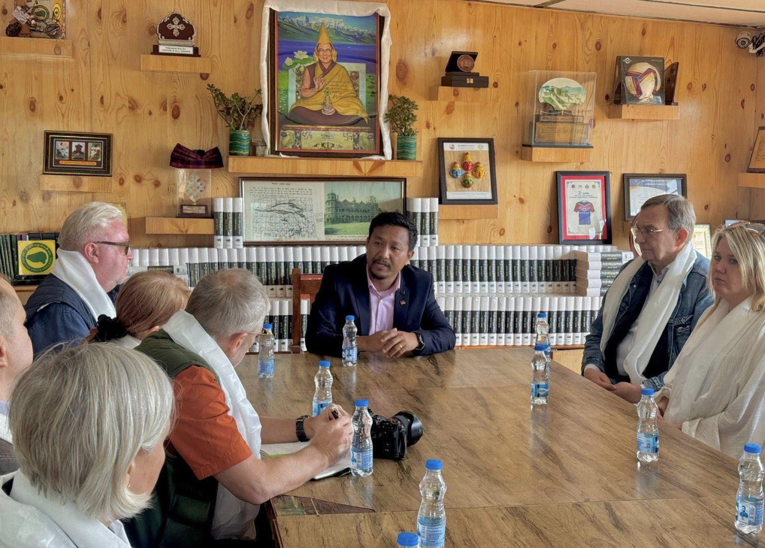 MEMBER’S OF ESTONIAN PARLIAMENT (RIIGIKOGU) MEETING WITH TIBETAN NGO’S ...